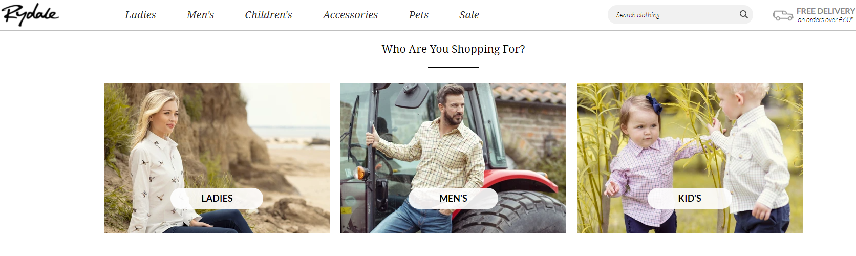 Members’ discount for Rydale Clothing – Yorkshire Federation of Young ...